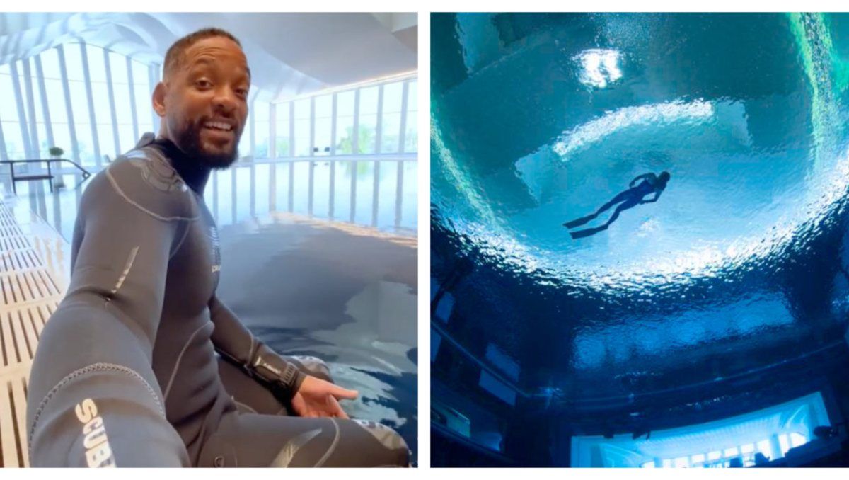 Will Smith Se Sumergió En La Piscina Más Profunda Del Mundo